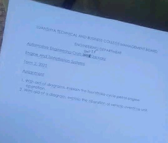 1. With aid of diagrams, explain the four | StudyX