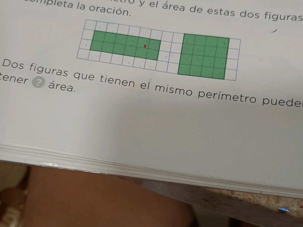 Dos figuras que tienen el mismo perímetro | StudyX