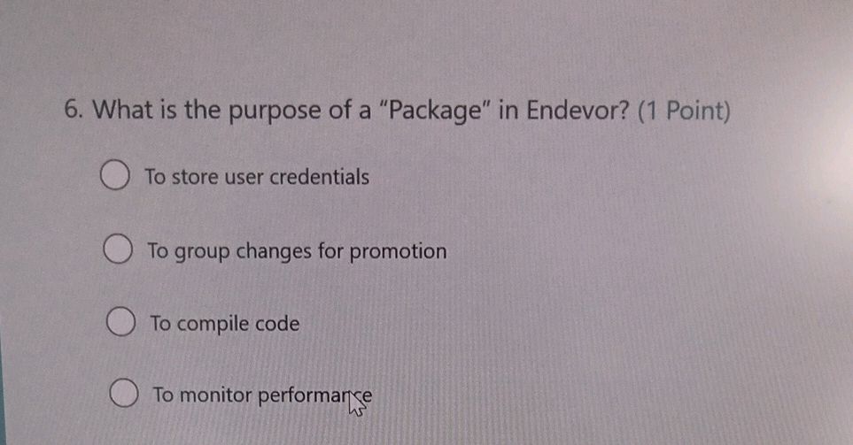 6. What is the purpose of a "Package" in | StudyX
