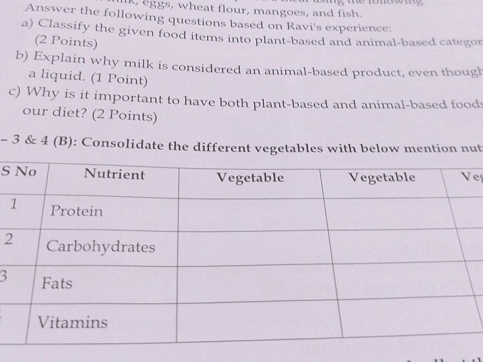 Answer the following questions based on | StudyX