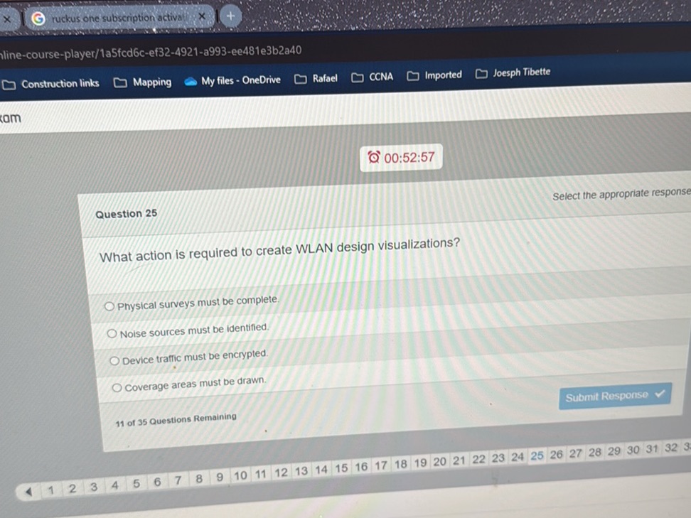 Question 25 What action is required to | StudyX