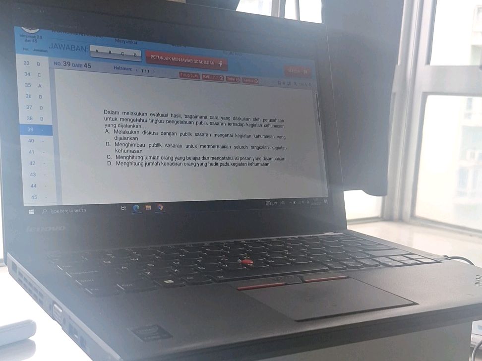 Dalam melakukan evaluasi hasil, bagaimana | StudyX