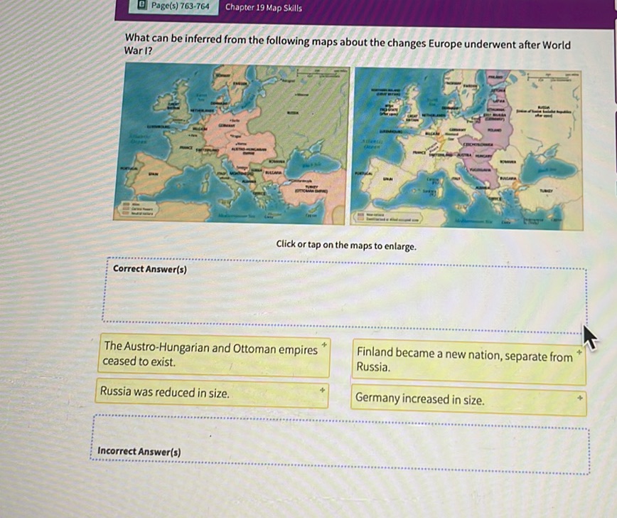 What can be inferred from the following maps | StudyX