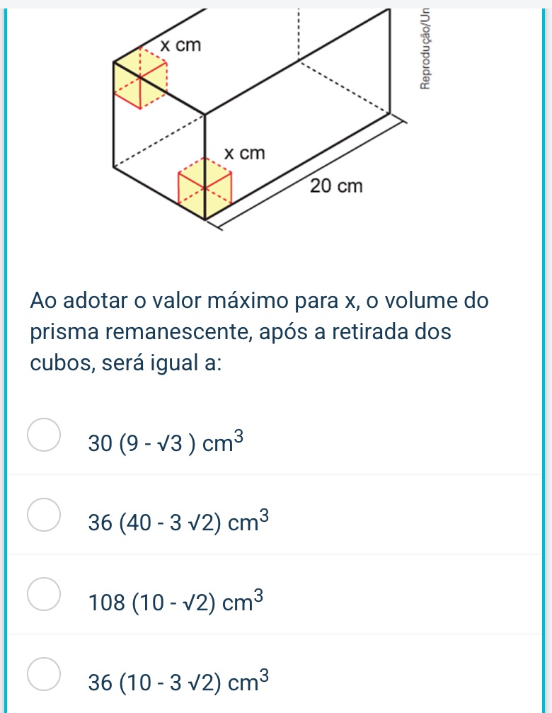 The image shows a rectangular prism with two | StudyX