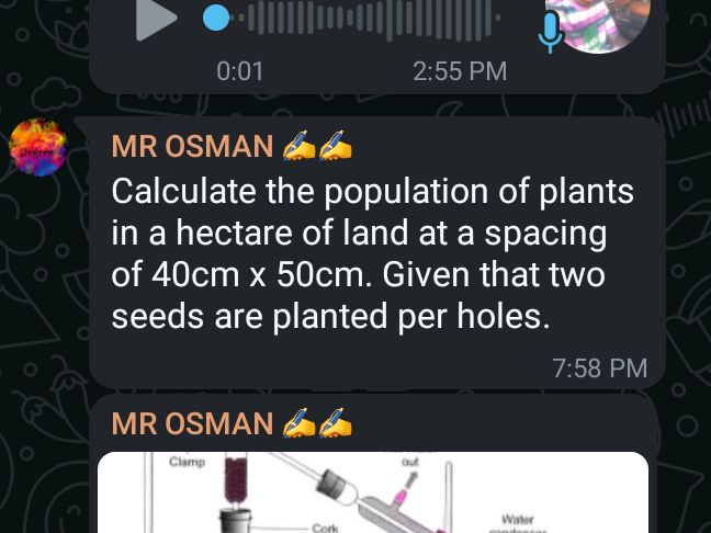Calculate the population of plants in a | StudyX