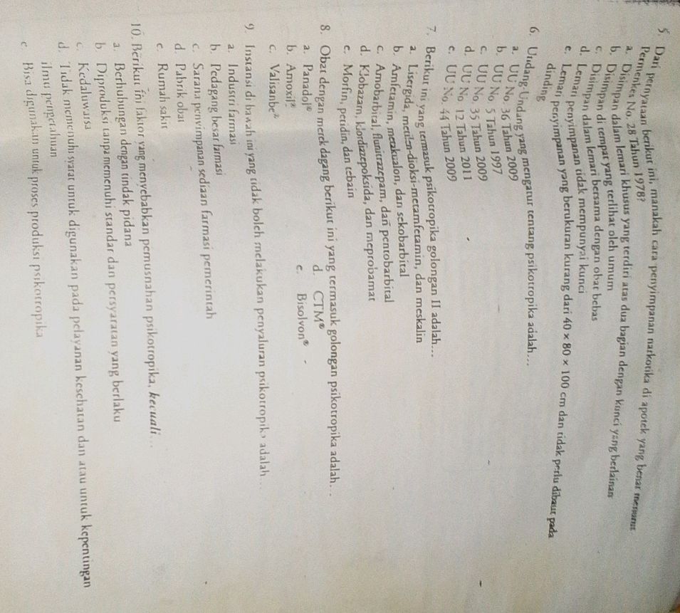 5. Dari pernyataan berikut ini, manakah cara | StudyX