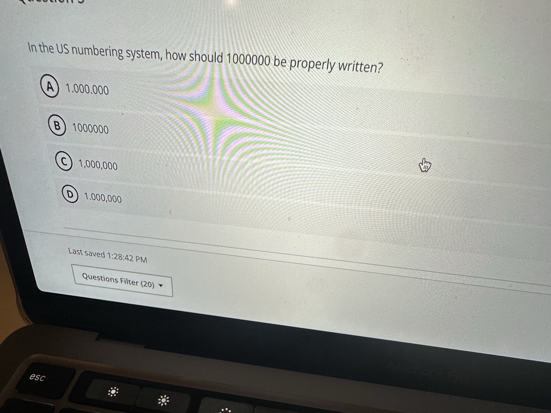 In the US numbering system, how should | StudyX
