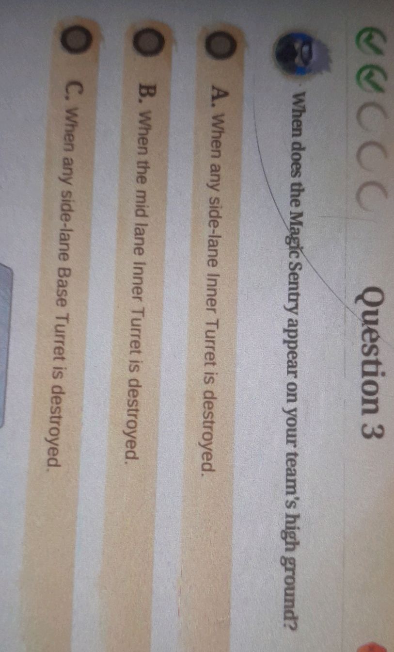 Question 3 When does the Magic Sentry | StudyX