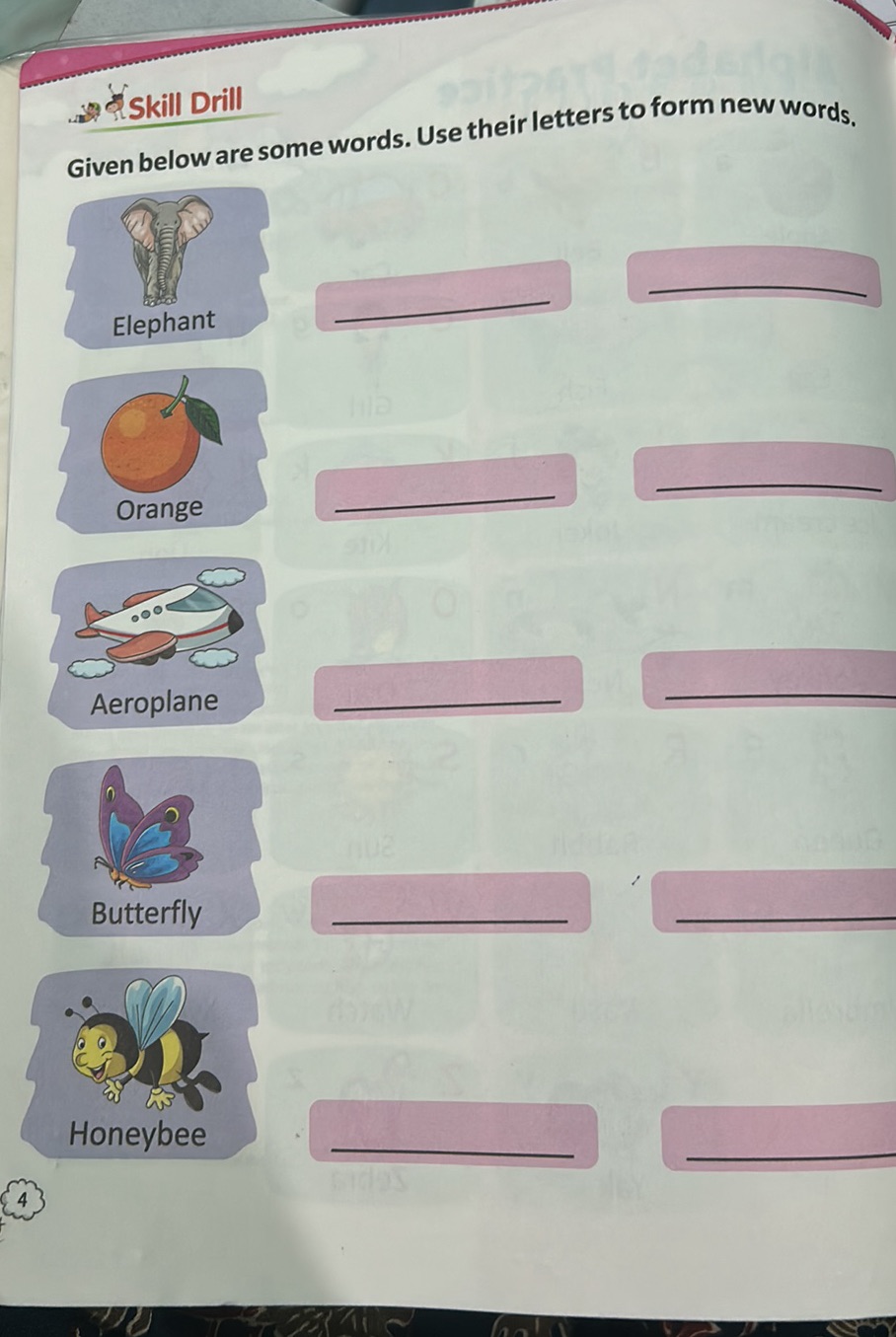 Given below are some words. Use their | StudyX