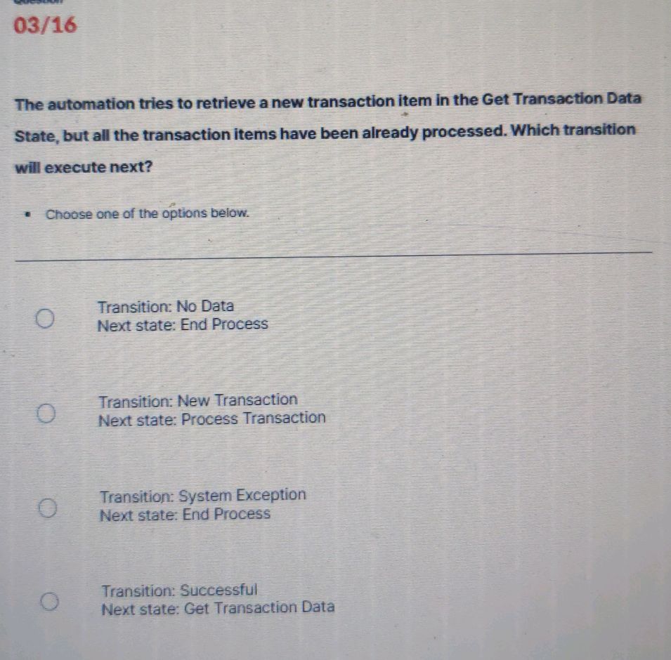 The automation tries to retrieve a new | StudyX