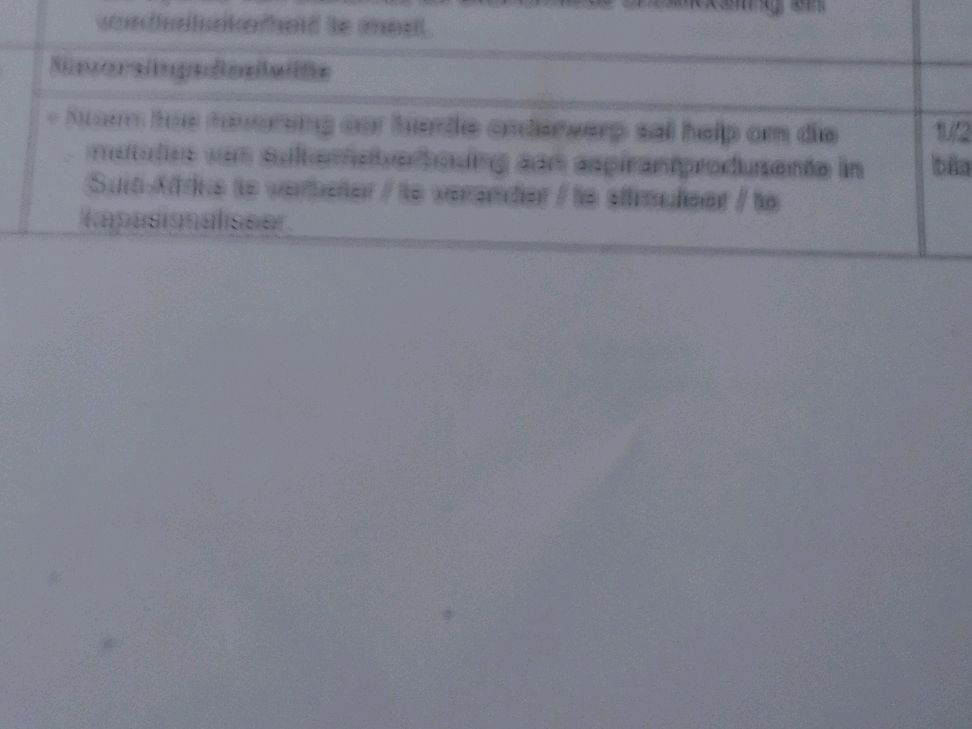 Noem hoe navorsing oor hierdie onderwerp | StudyX