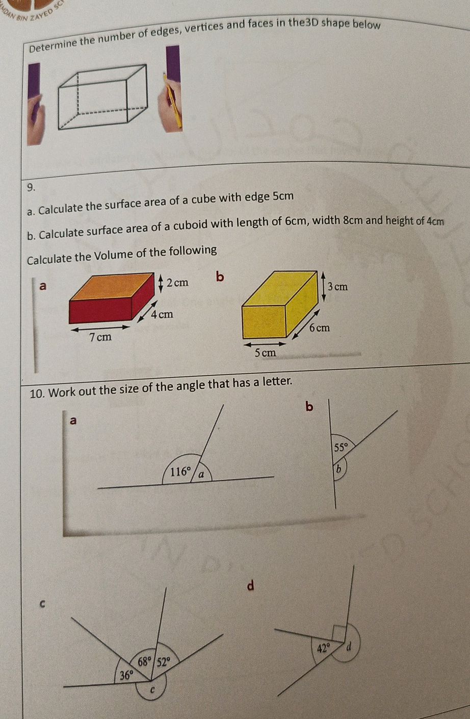Determine the number of edges, vertices and | StudyX