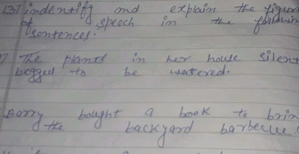 37. Identify and explain the figure of | StudyX