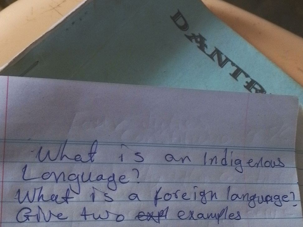 What is an Indigenous Language? What is a | StudyX