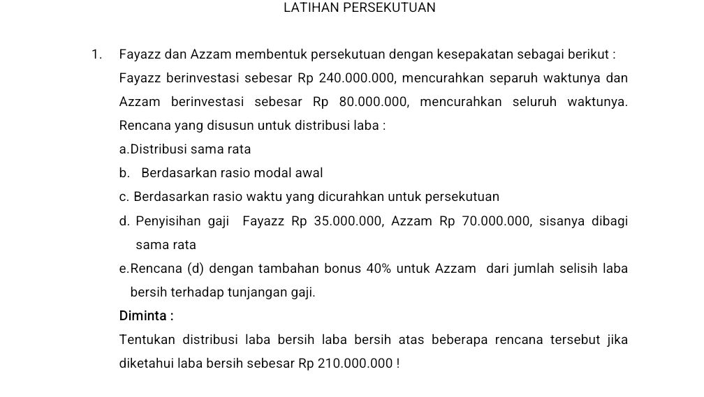 1. Fayazz dan Azzam membentuk persekutuan | StudyX