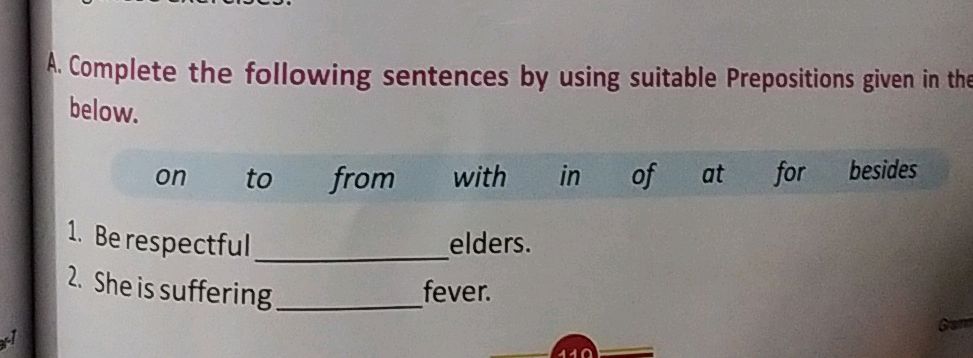 A. Complete the following sentences by using | StudyX