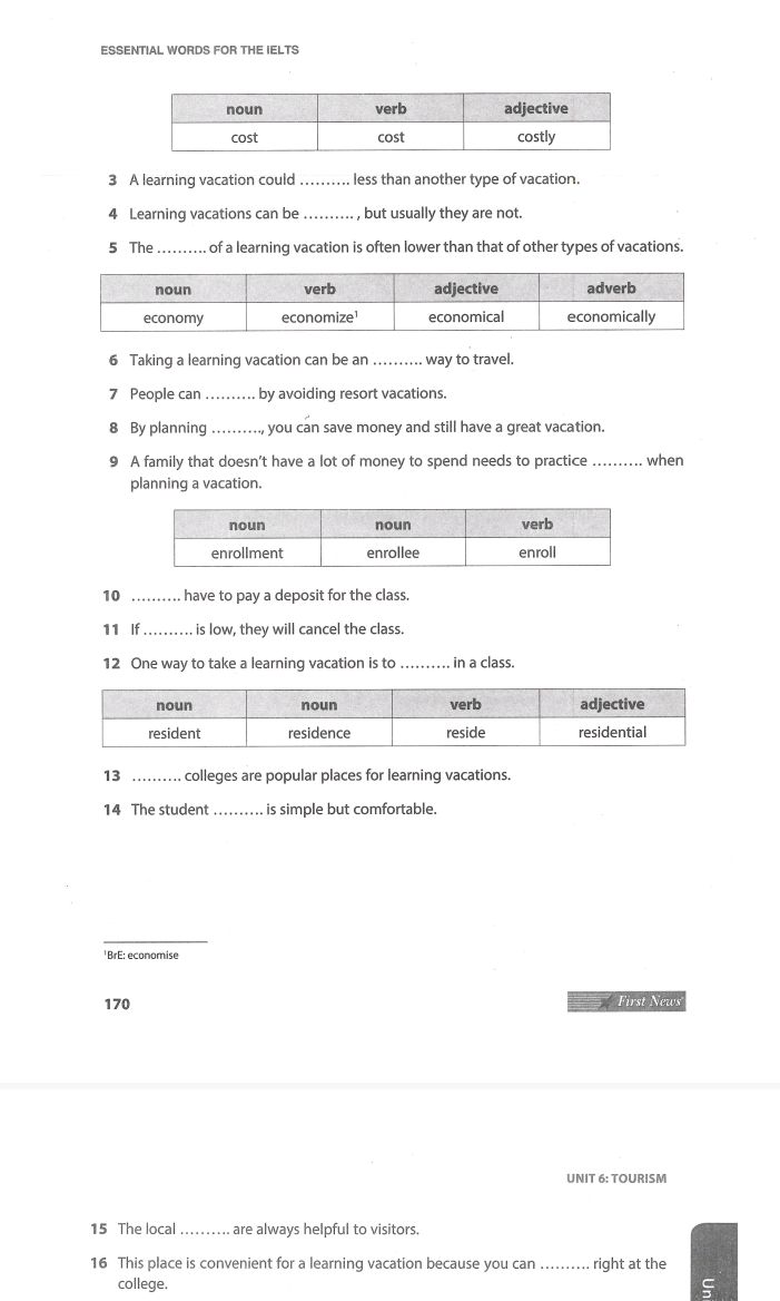 noun | verb | adjective | | StudyX