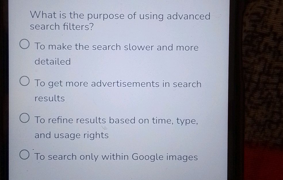 What is the purpose of using advanced search | StudyX