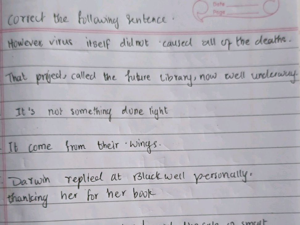 Correct the following sentence. However, | StudyX