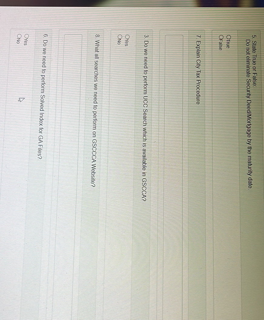 5. State True or False: Do not eliminate | StudyX