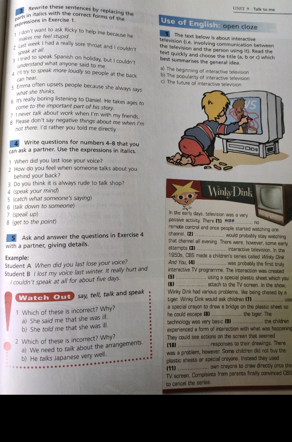 3 Rewrite these sentences by replacing the | StudyX