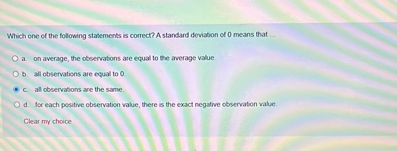 Which one of the following statements is | StudyX