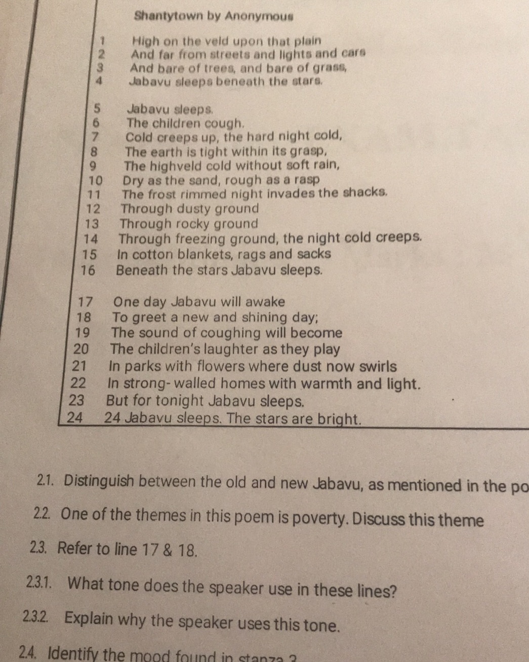 2.1. Distinguish between the old and new | StudyX