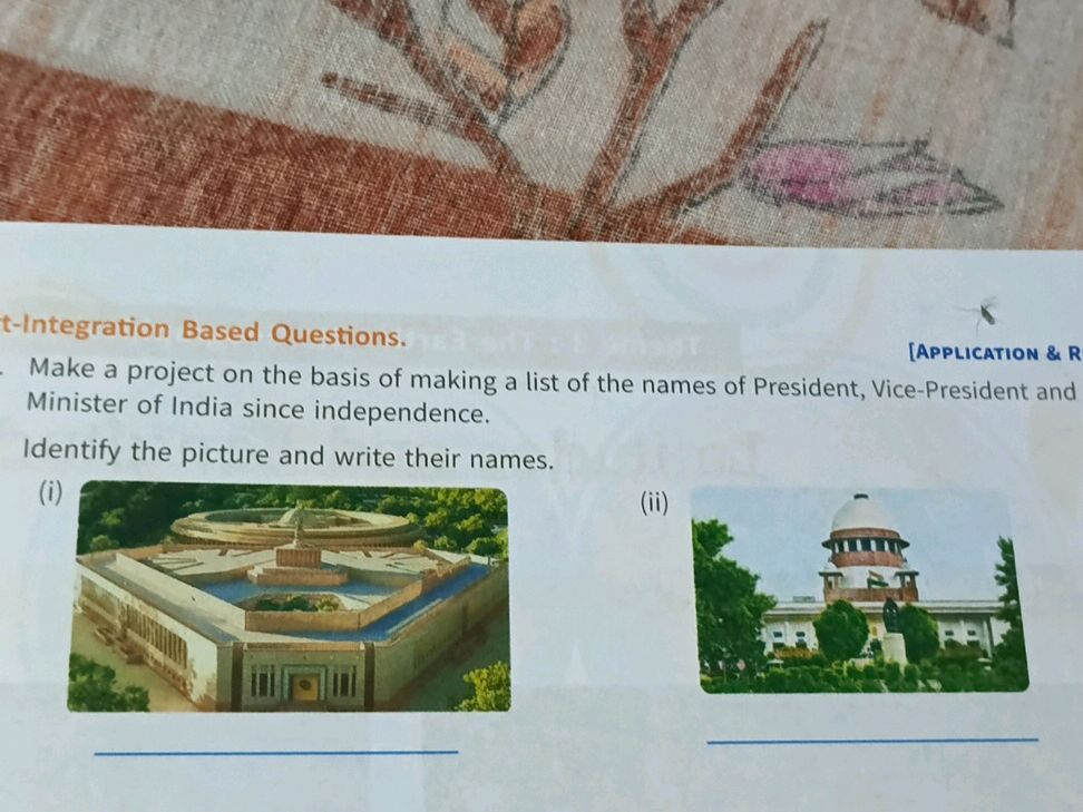 Identify the picture and write their names. | StudyX