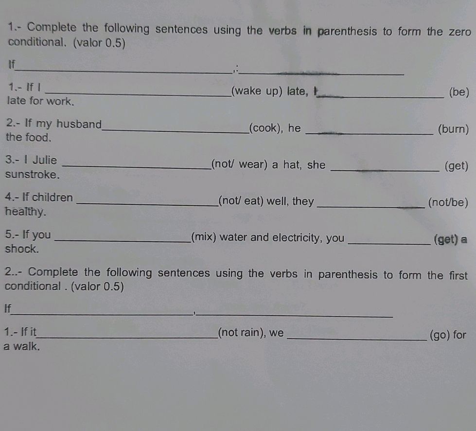 1.- Complete the following sentences using | StudyX