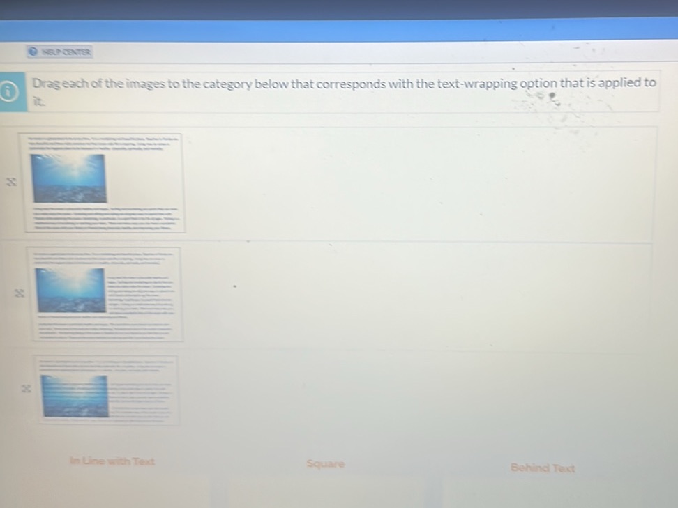 Drag each of the images to the category | StudyX