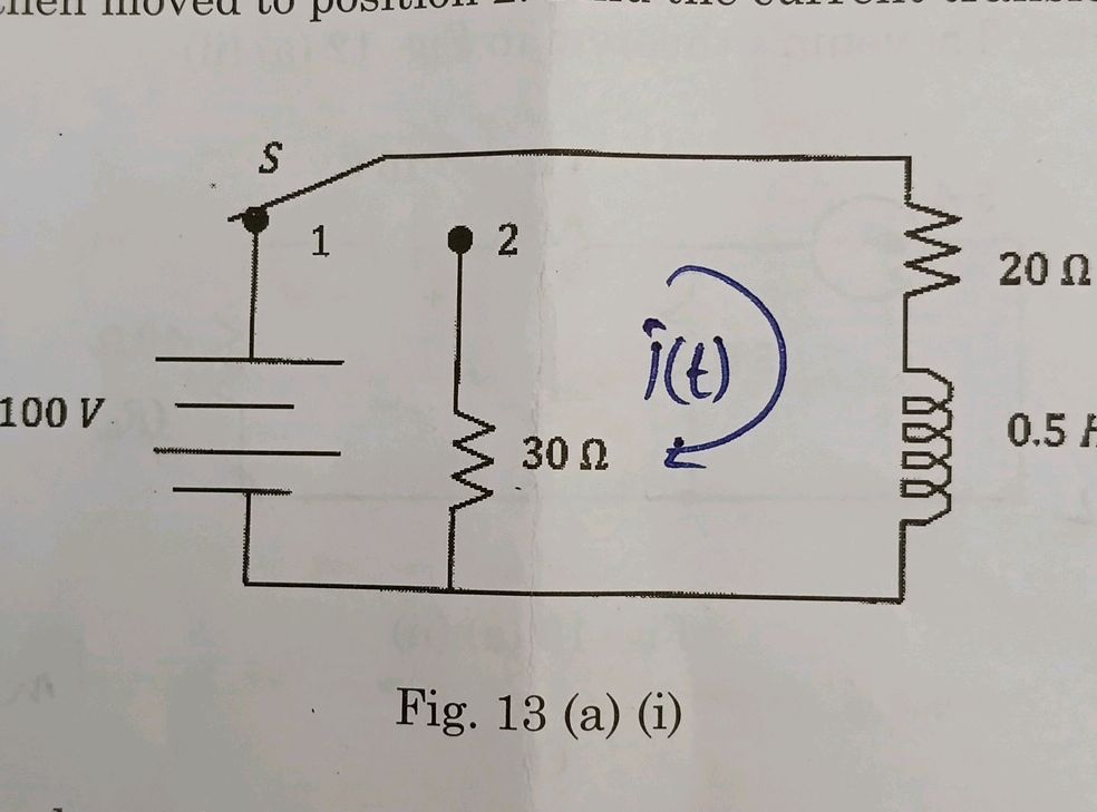 The image shows a circuit diagram with a | StudyX