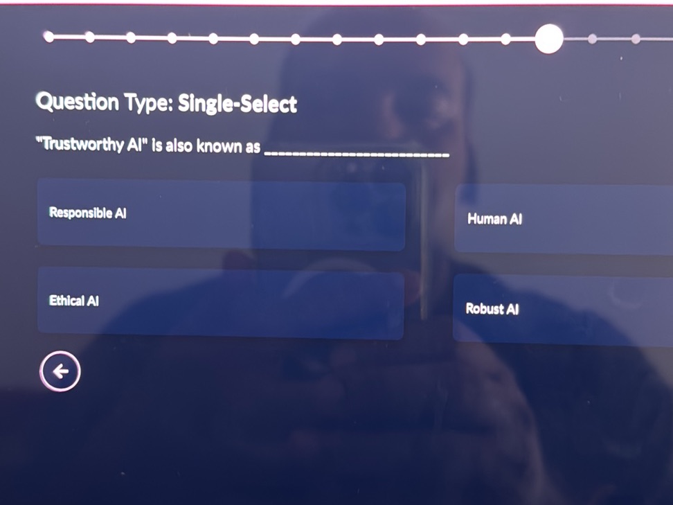 Question Type: Single-Select "Trustworthy | StudyX