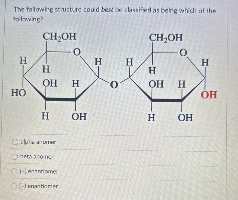 The following structure could best be | StudyX