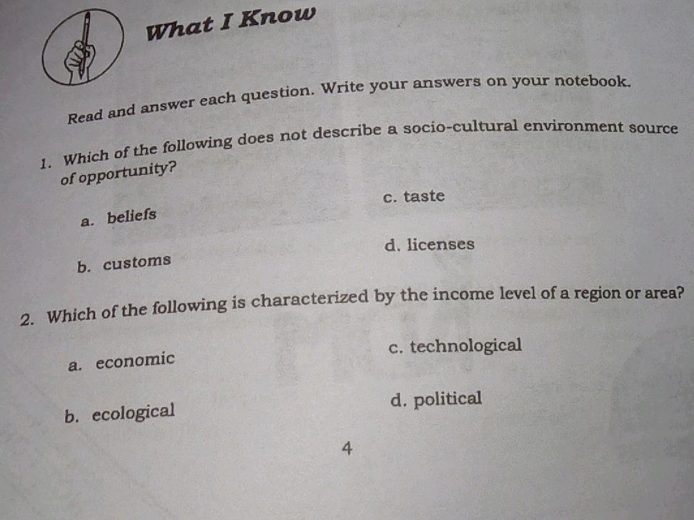 1. Which of the following does not describe | StudyX