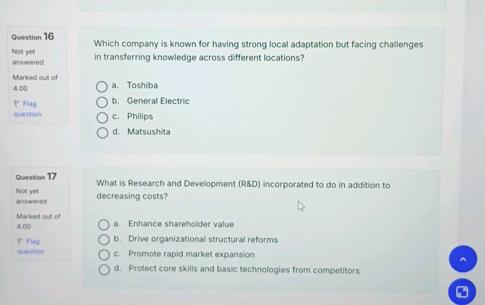 Question 16 Which company is known for | StudyX