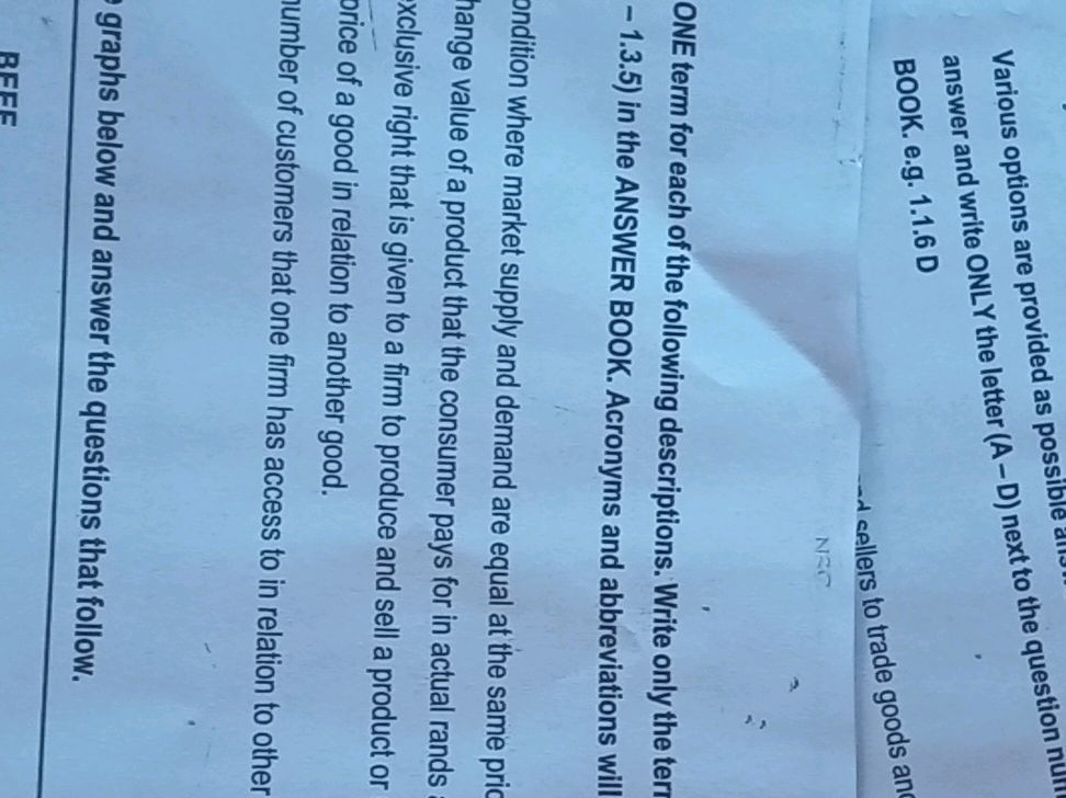 Various options are provided as possible | StudyX