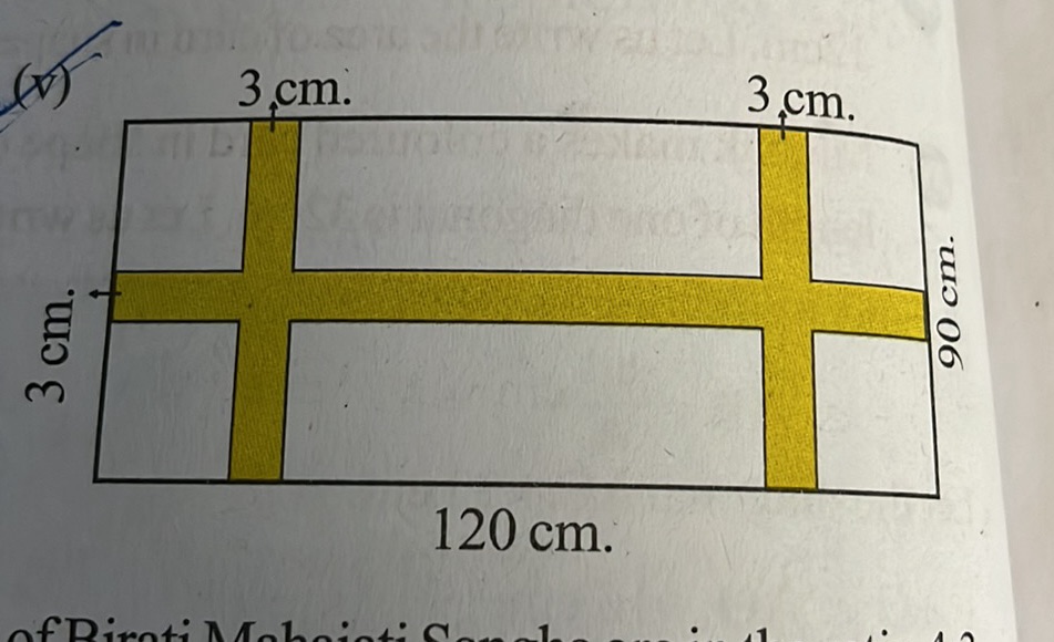 The image shows a rectangle with dimensions | StudyX