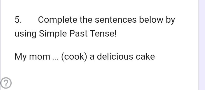 5. Complete the sentences below by using | StudyX