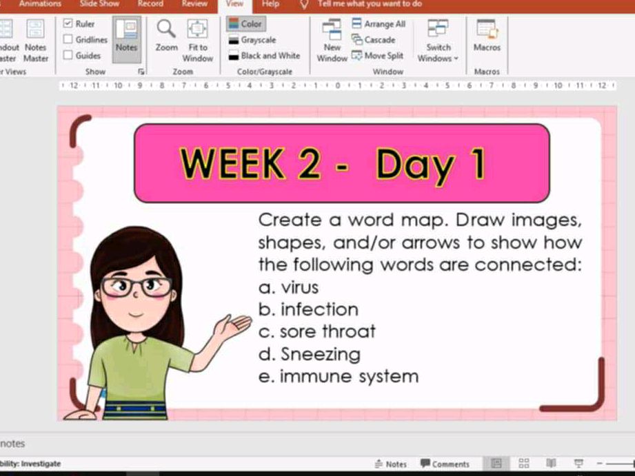 Create a word map. Draw images, shapes, | StudyX