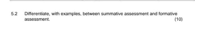5.2 Differentiate, with examples, between | StudyX