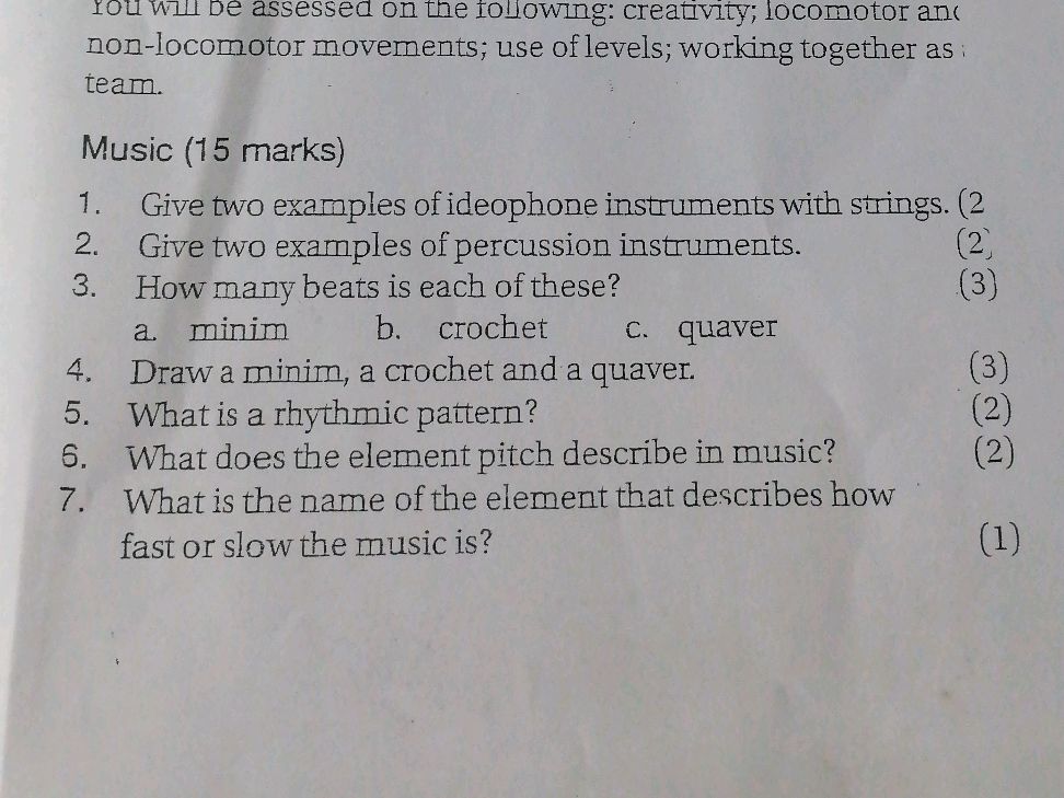 1. Give two examples of ideophone | StudyX