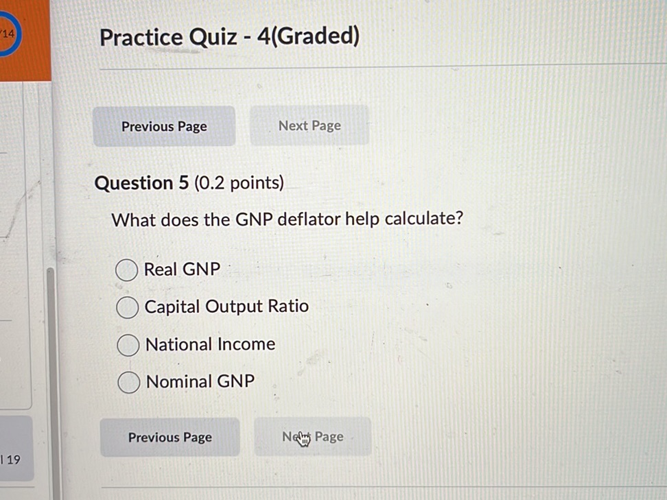 What does the GNP deflator help calculate? | StudyX