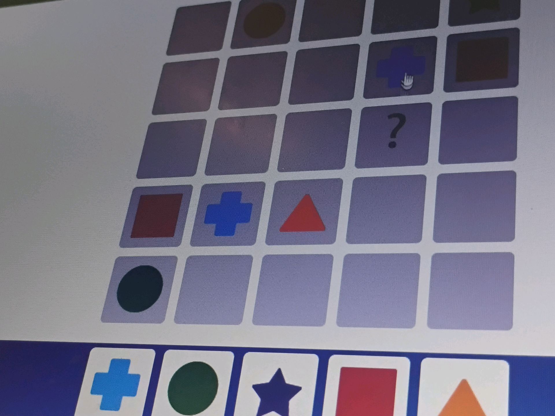 Identify the shape that should go in the box | StudyX