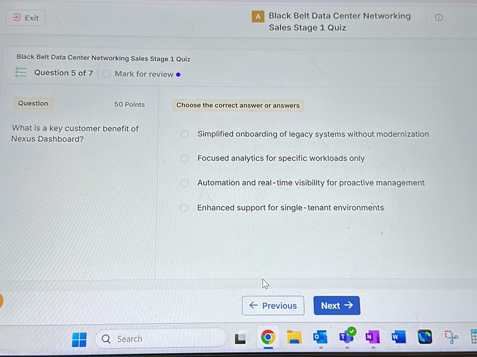 What is a key customer benefit of Nexus