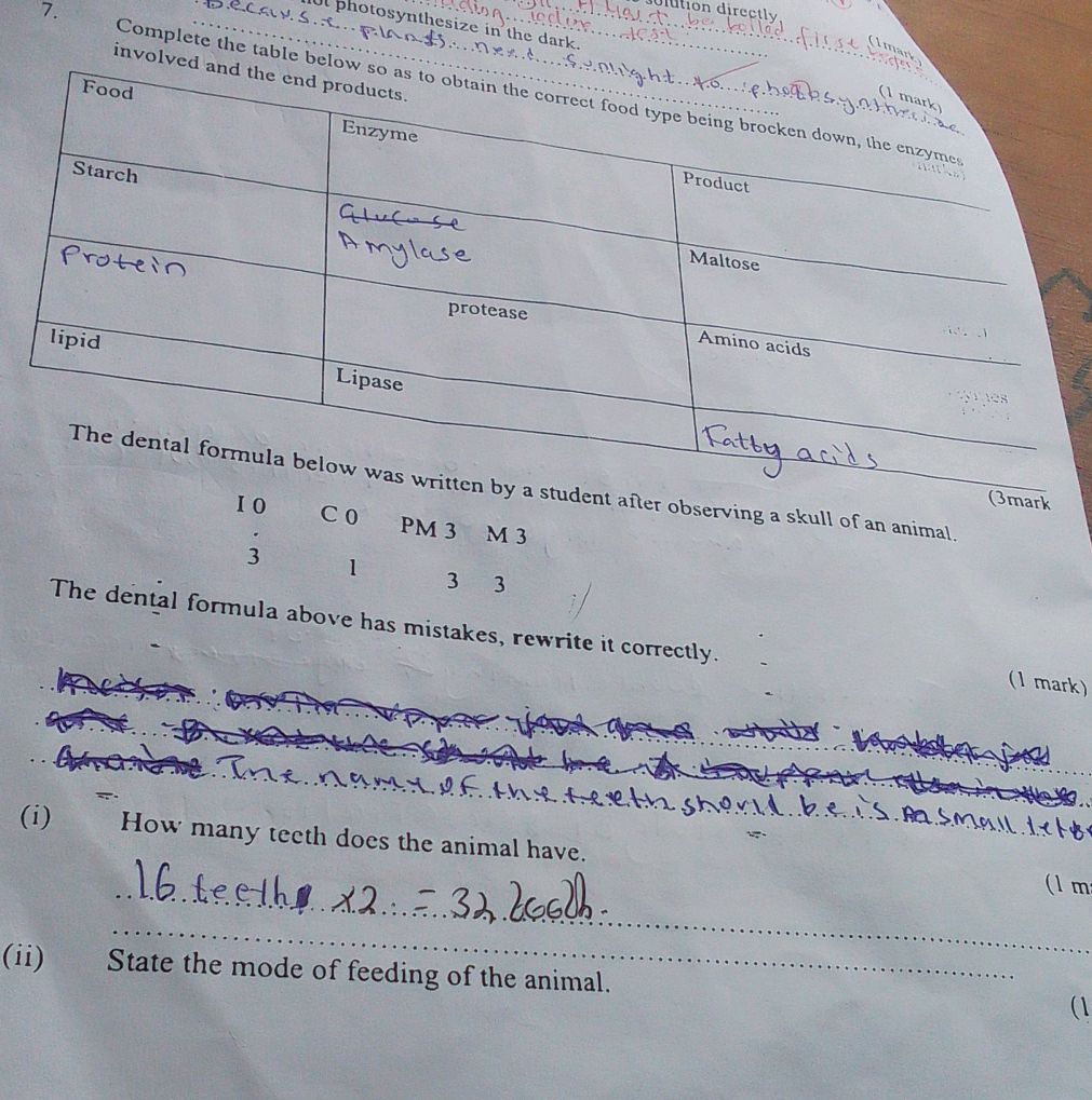 Complete the table below so as to obtain the | StudyX