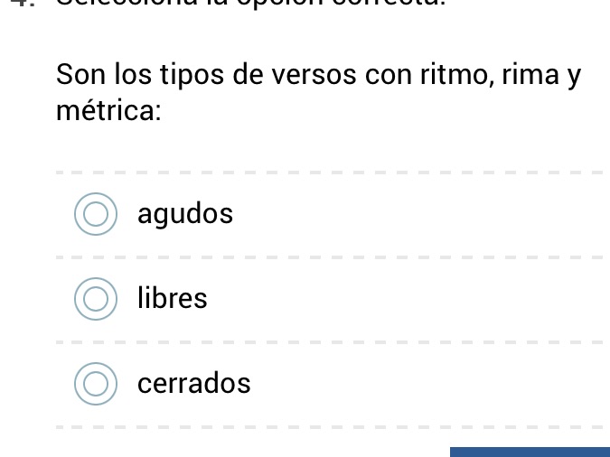 Son los tipos de versos con ritmo, rima y | StudyX