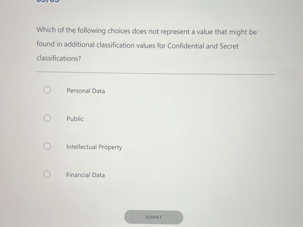 Which of the following choices does not | StudyX