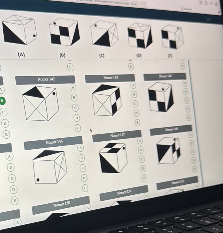 The image presents a series of 3D cube | StudyX