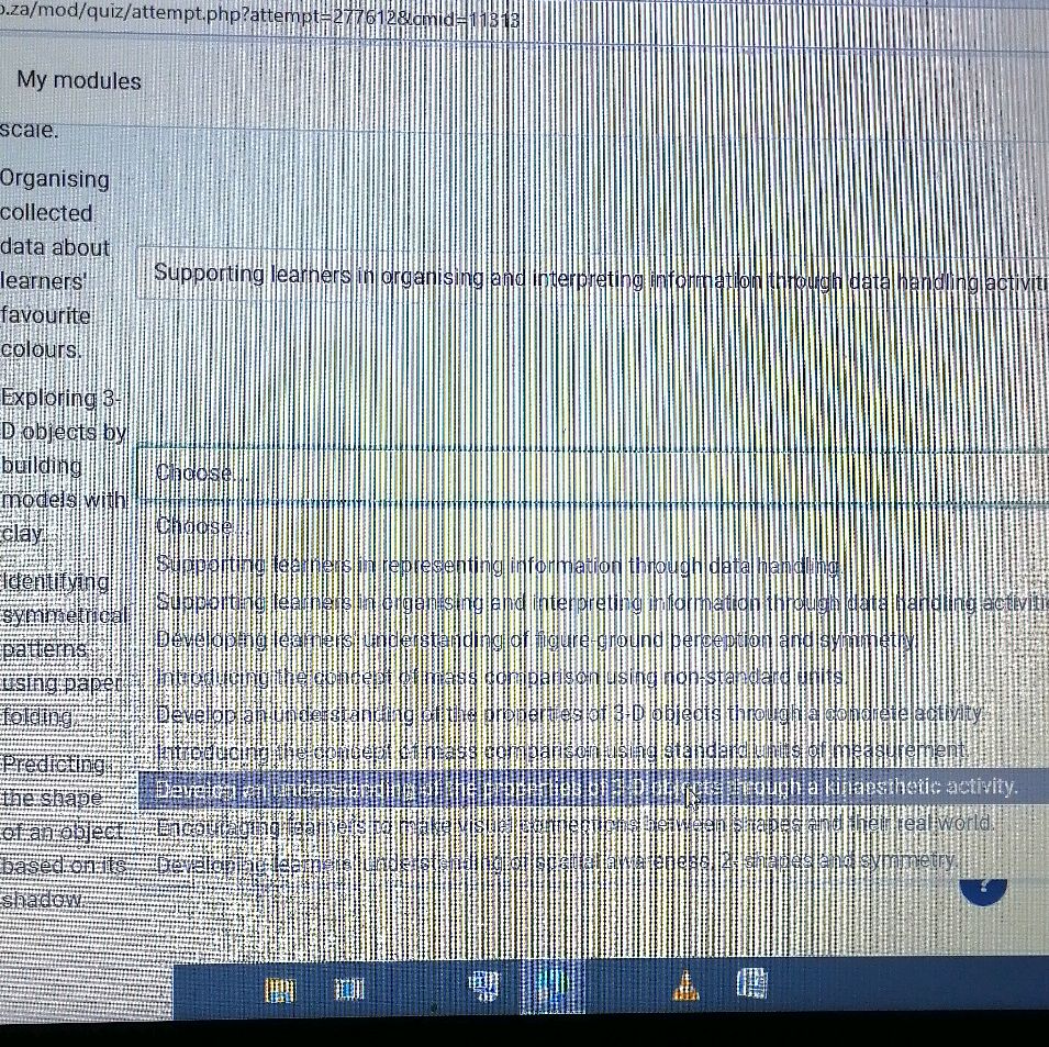 The image shows a list of modules. The | StudyX