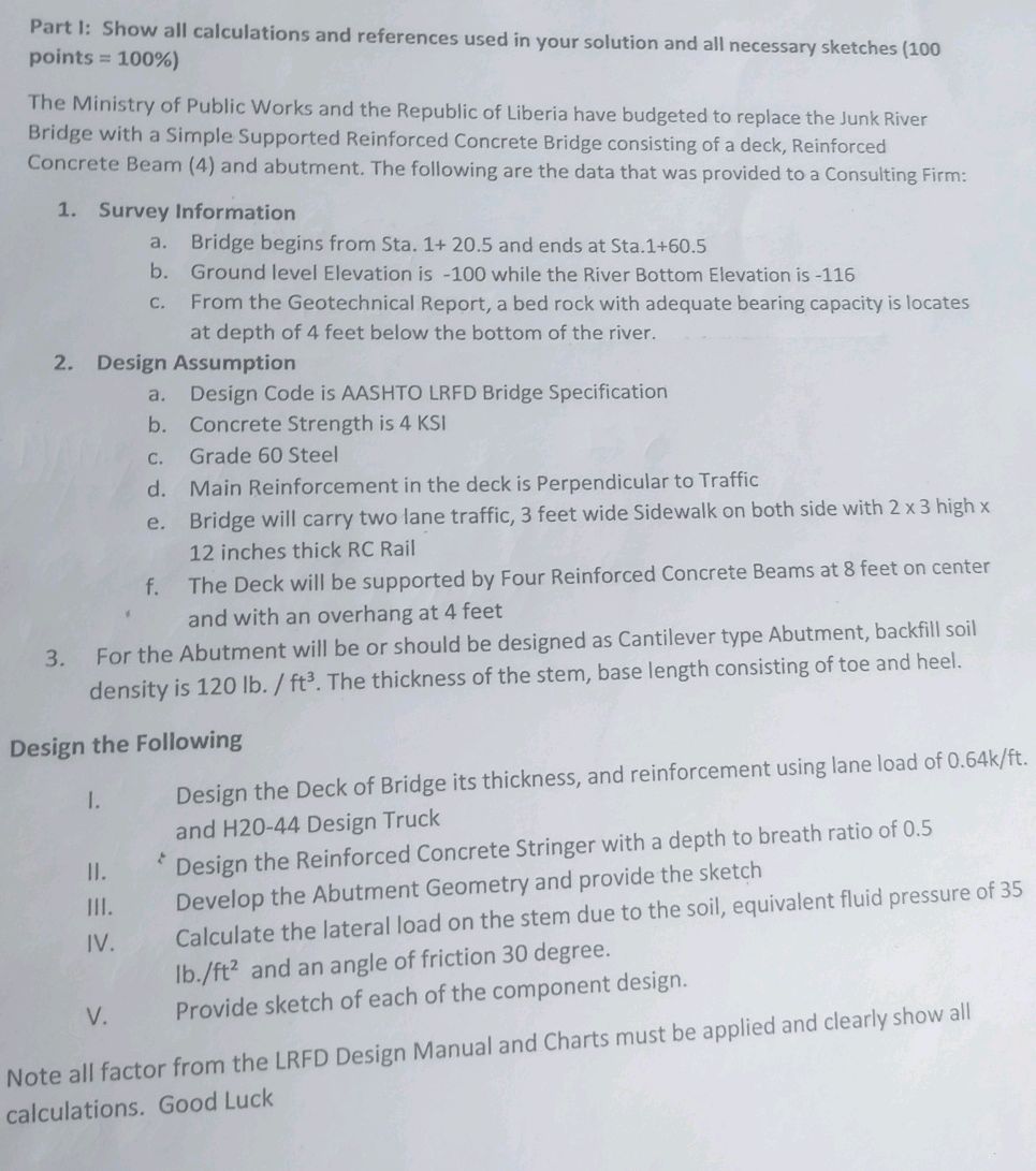 Part 1: Show all calculations and references | StudyX